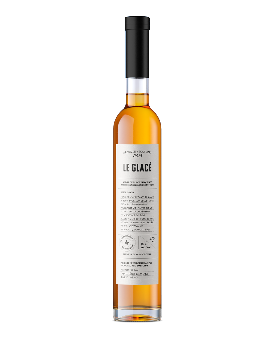 Le Glacé | Un cidre de glace premium parmi nos cidres spéciaux